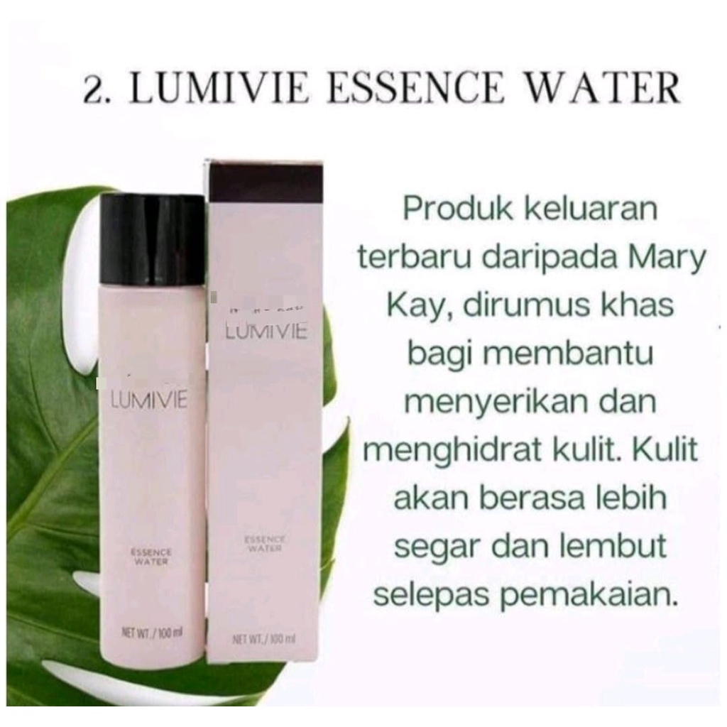 (POST WITHIN 24HOURS) Original Lumivie Essence Water/Toner MK (100ml ...