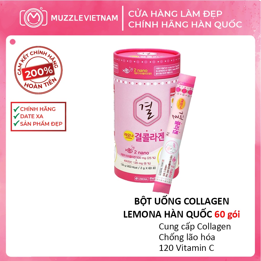 Lemona Gyeol Fish Collagen Drink Powder 2 Nano (60 Packs) | Shopee Malaysia