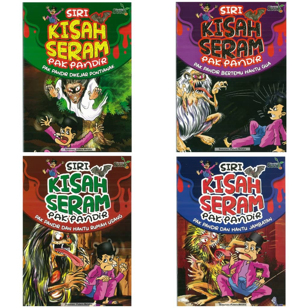 TOAD BOOKS (A5) : SIRI KISAH SERAM PAK PANDIR | Shopee Malaysia