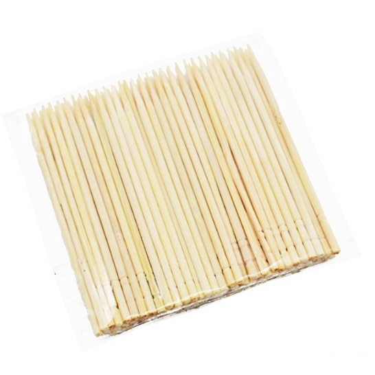 (Ready Stock) Bamboo Toothpick Disposable Natural Toothpicks Fruit ...