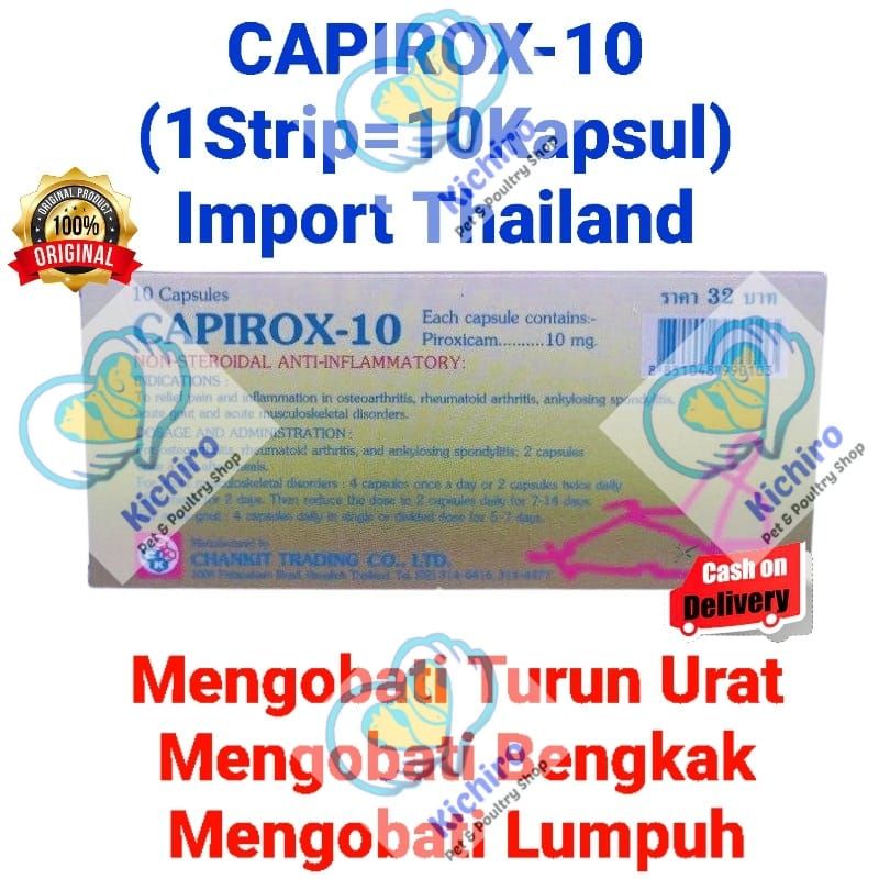 Capirox-10 contains 10 capsules Imported Bangkok Thailand Capirox 10 ...