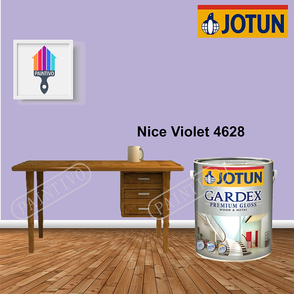 4628 Nice Violet 5L Jotun Gardex Premuim Gloss for Wood and Metal ...
