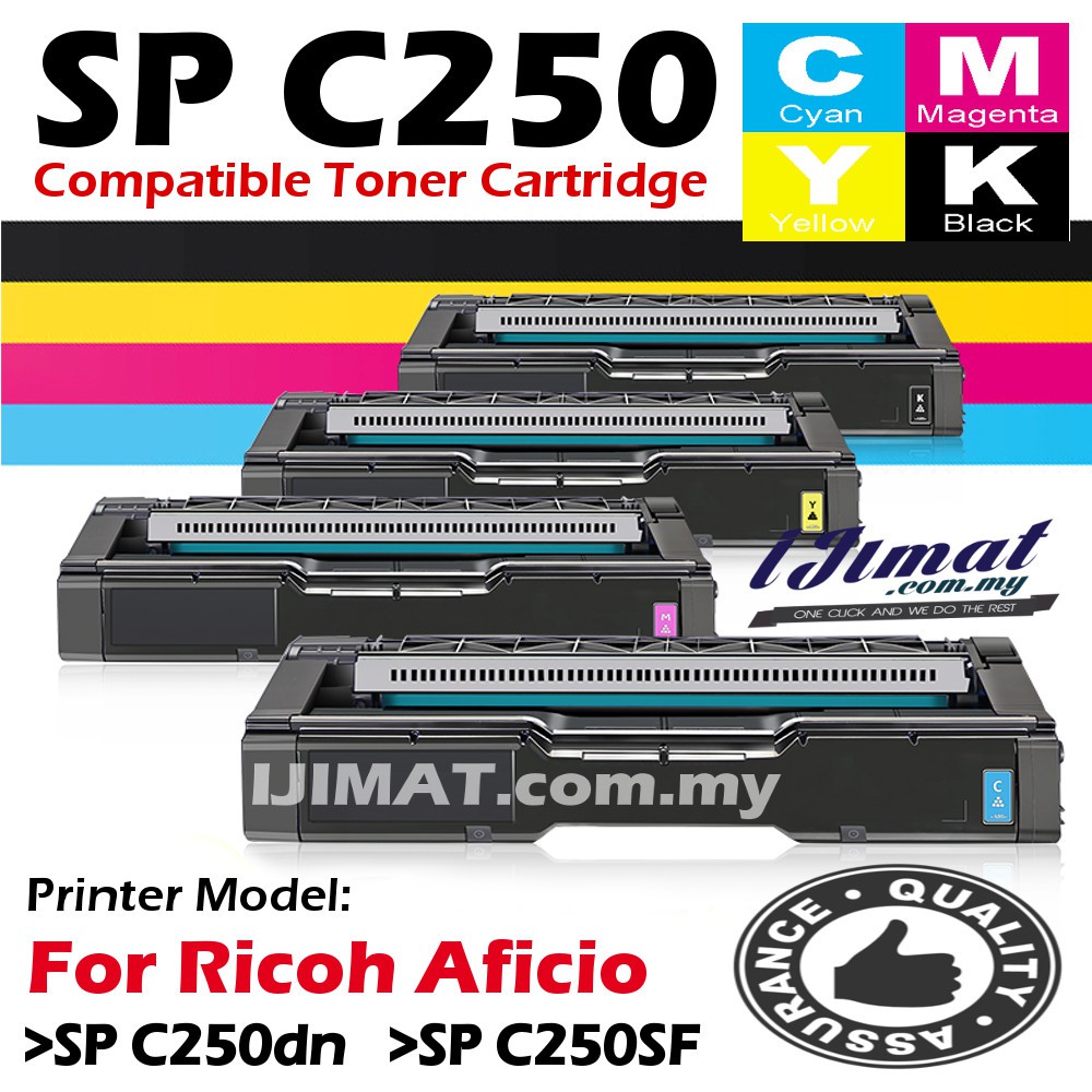 SPC250S Compatible Ricoh Aficio SP C250S SPC250DN C250DN SPC250SF C250SF SPC 250S 250dn 250sf SP ...