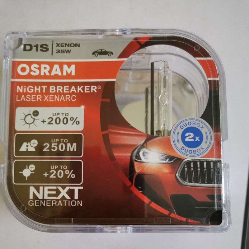 Osram Classic 4300K 6000K Standard Xenon Bulbs Bulb Mentol Lampu D1S ...
