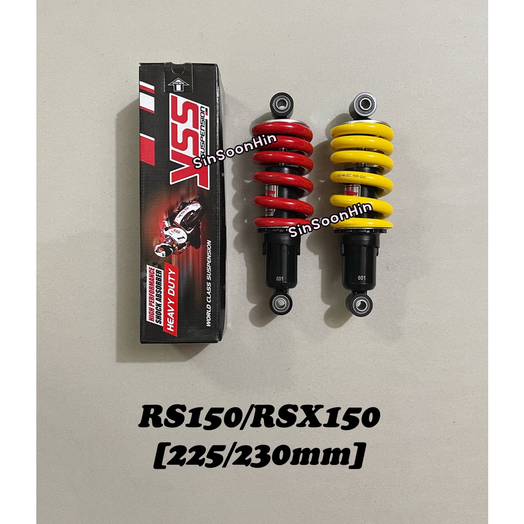 Honda RS150 RSX 150 Original YSS Heavy Duty Adjustable Mono shock [225/230mm] | Shopee Malaysia