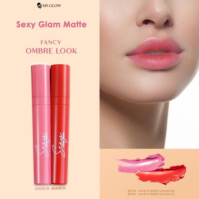 Ms Glow Glam Matte / Glam Matte Lipstick | Shopee Malaysia