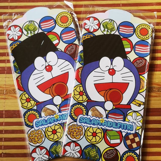 Sampul duit raya 10 keping/paket Sampul duit raya doraemon Duit raya ...