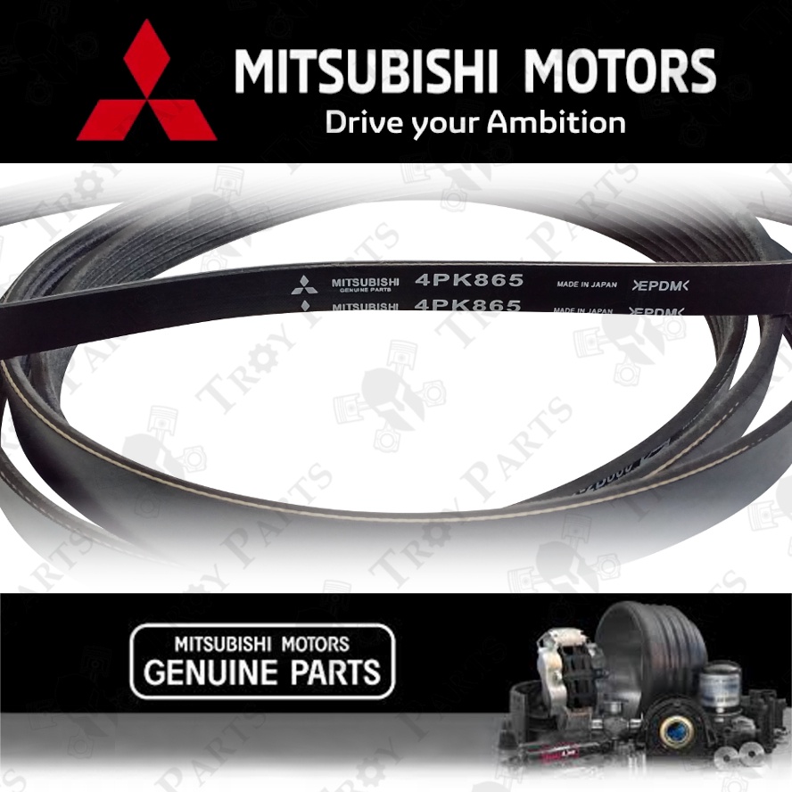 Original Mitsubishi Fan Belt for Proton Saga Iswara (4PK865) | Shopee ...