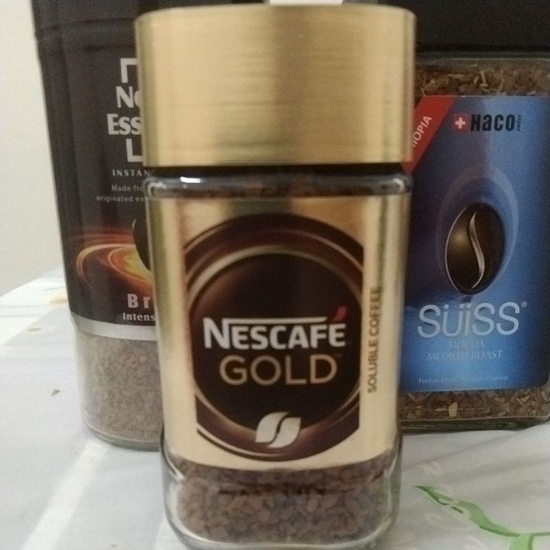 haco suiss coffee 100g/Noble Essence 100g/Nescafé Gold 50g | Shopee ...