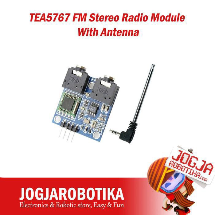 TEA5767 Stereo Radio Receiver Module FM With Antenna Antenna I2C for Arduino Uno ESP8266 ESP32 ...