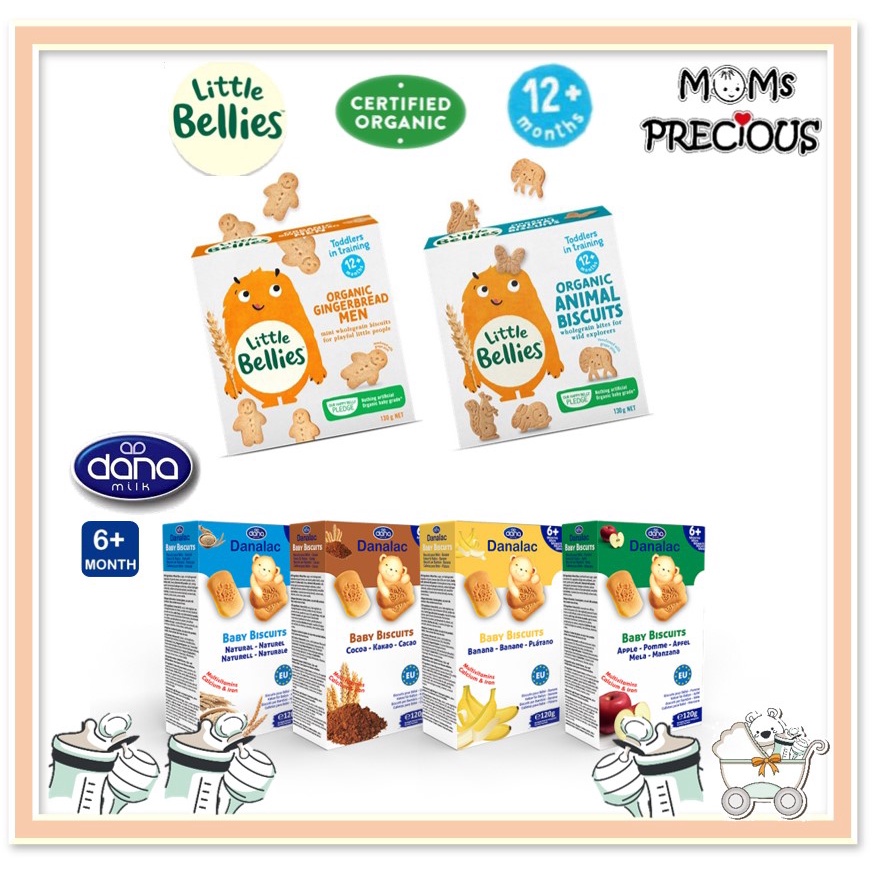 Danalac Organic Baby Biscuits 120g | Shopee Malaysia