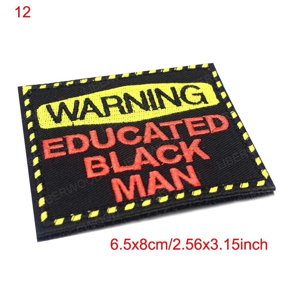 Warning Patches I Cause Safety Briefs Embroidered Tactical PVC Patch ...