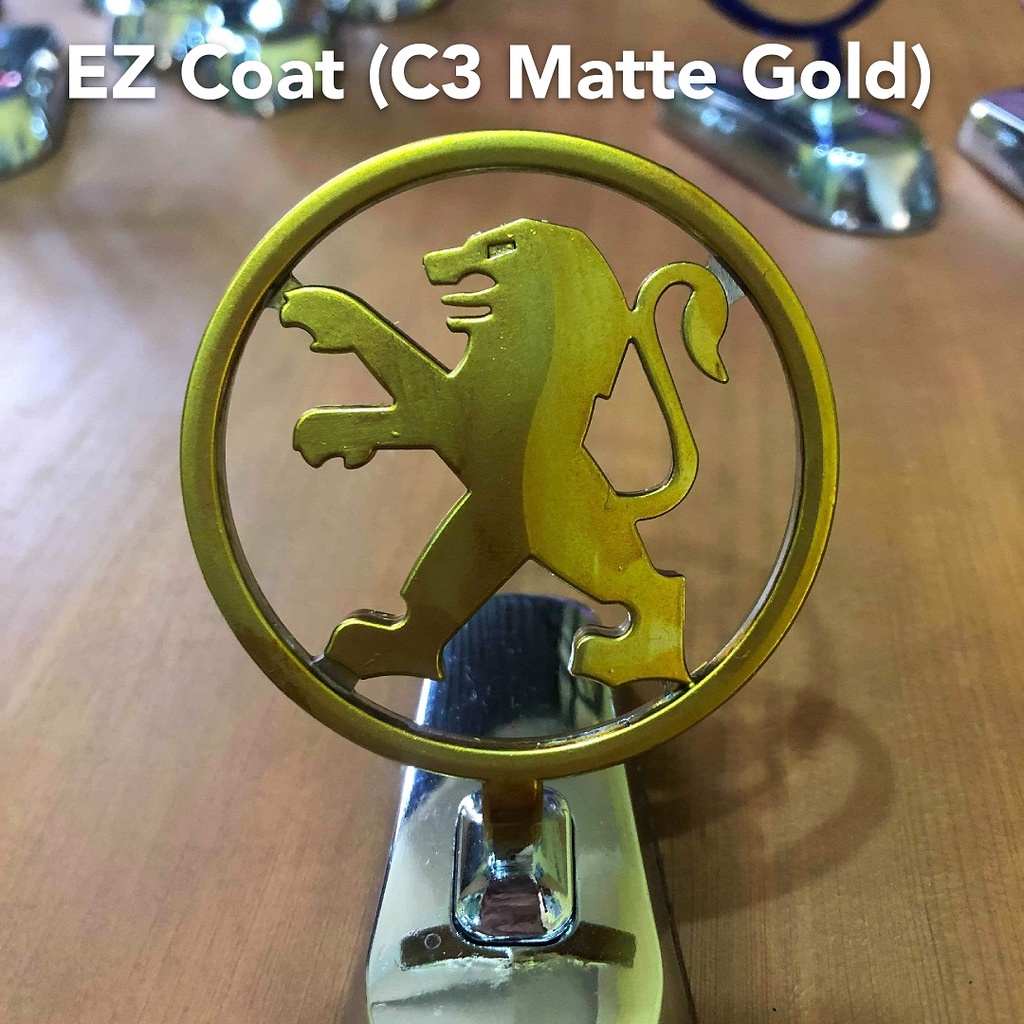 MATTE GOLD CHROME PAINT(EZ Coat C3 Matte Gold) | Shopee Malaysia