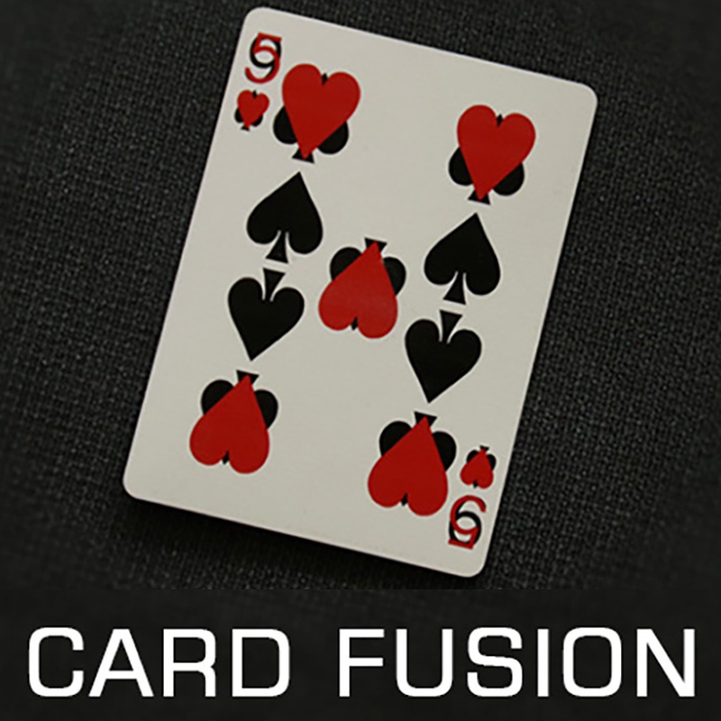 Card Fusion Magic Tricks Find Out The Chosen Card Fused Card Magician ...