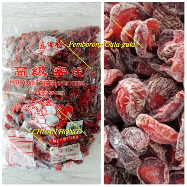 Asam Peach Potong 500g/1kg/2kg | Shopee Malaysia