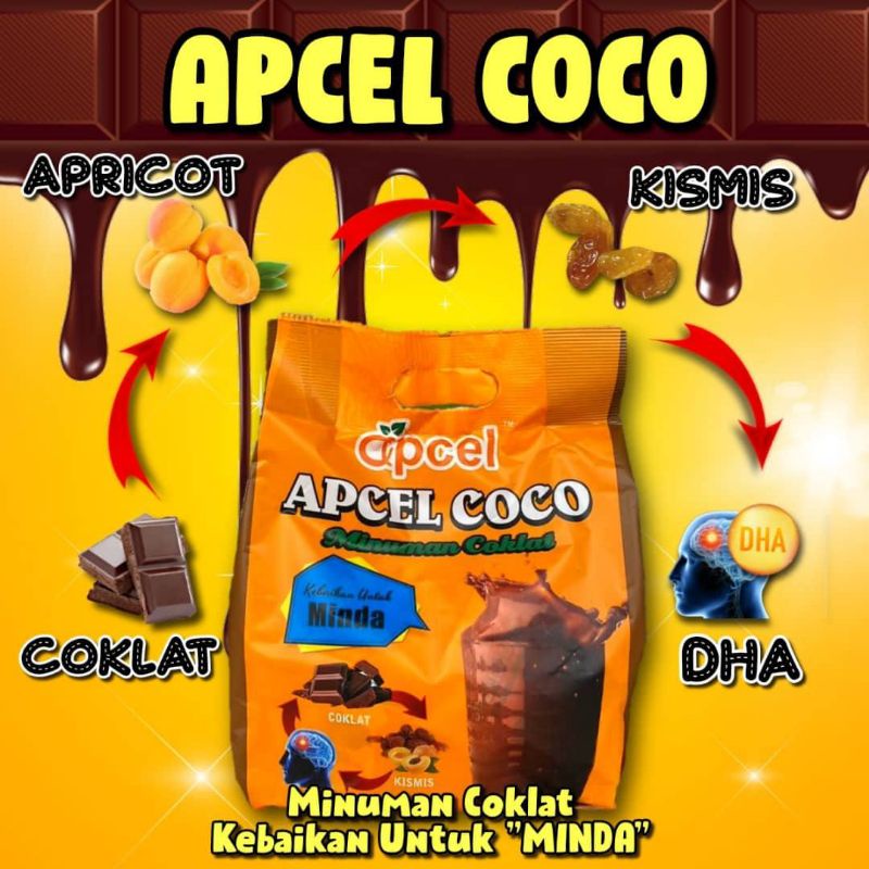 Apcel Coco (20 sachet) | Shopee Malaysia