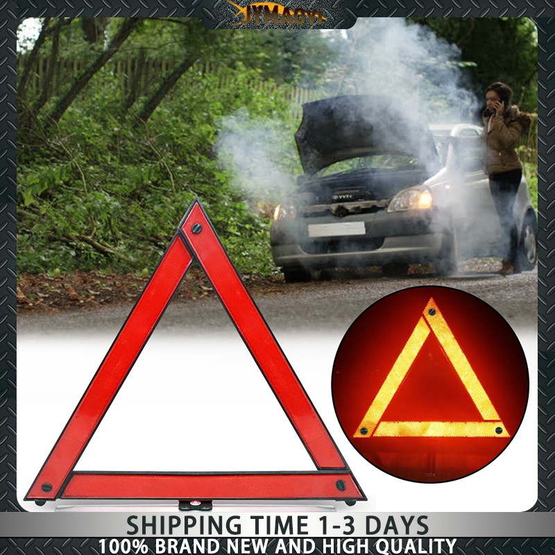 Car Tripod Warning Signs Car Emergency Breakdown Warning Triangle Red ...