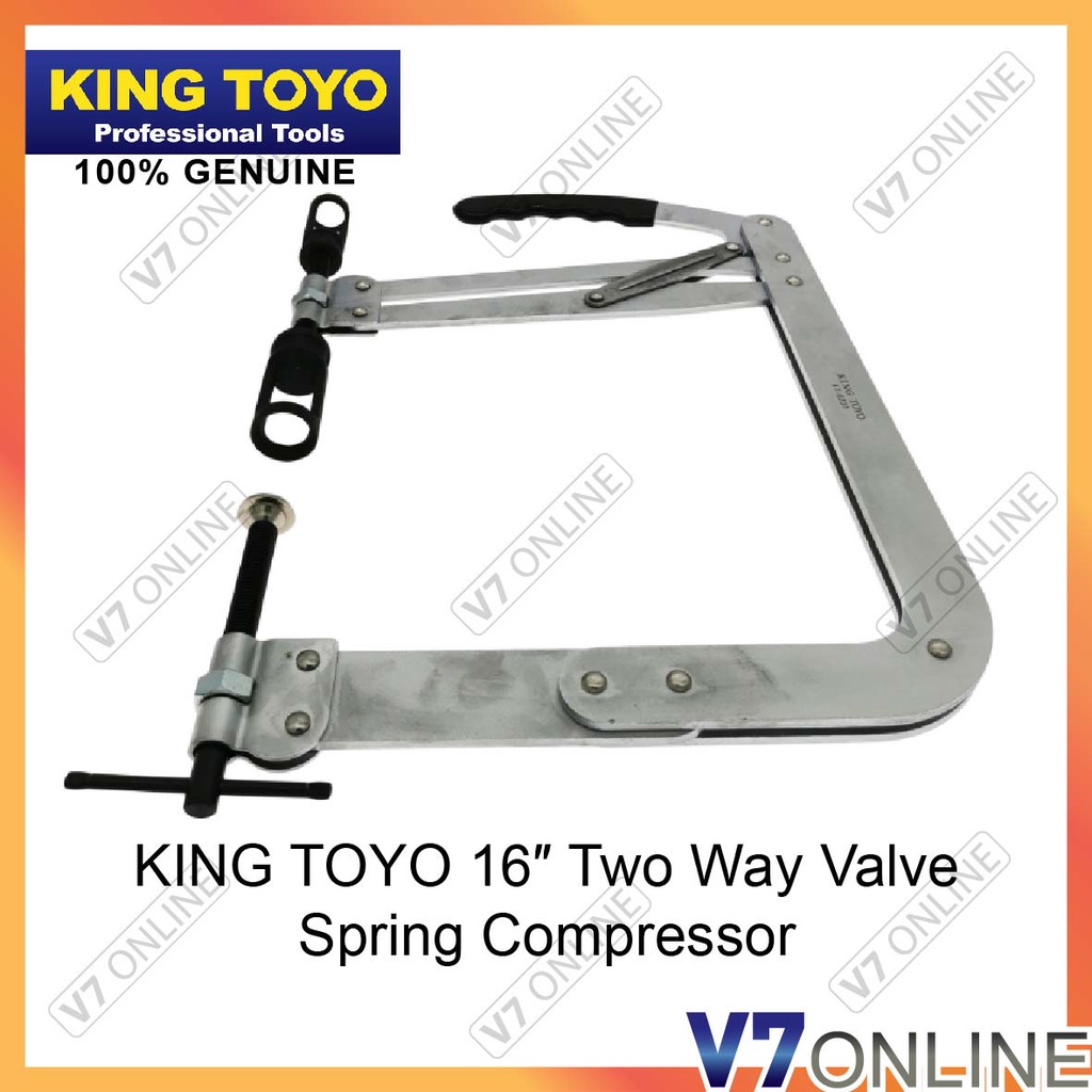 KING TOYO 16″ Two Way Valve Spring Compressor [KT-6231] Pemampat spring ...