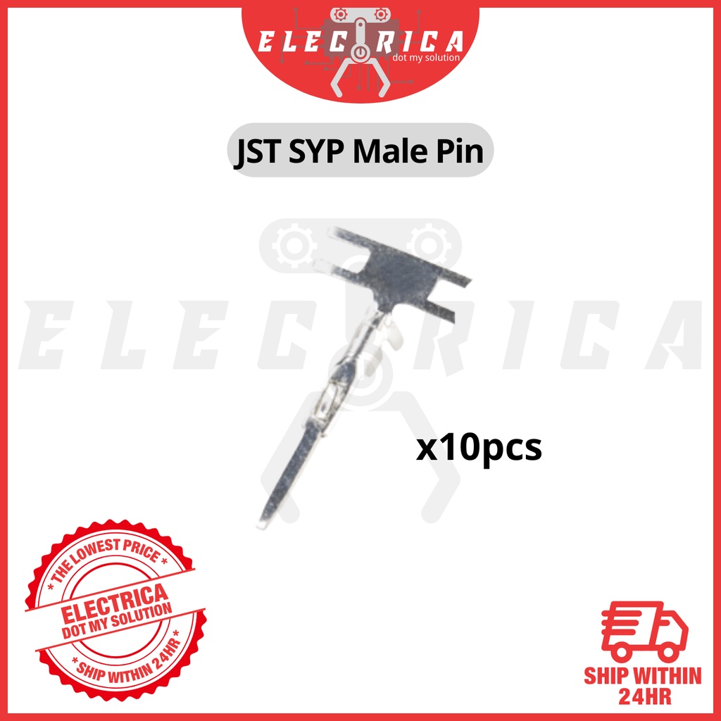 (1Set) SYP SYR JST 2.54mm Pitch 2P Connector Female Male + Terminal Pin | Shopee Malaysia