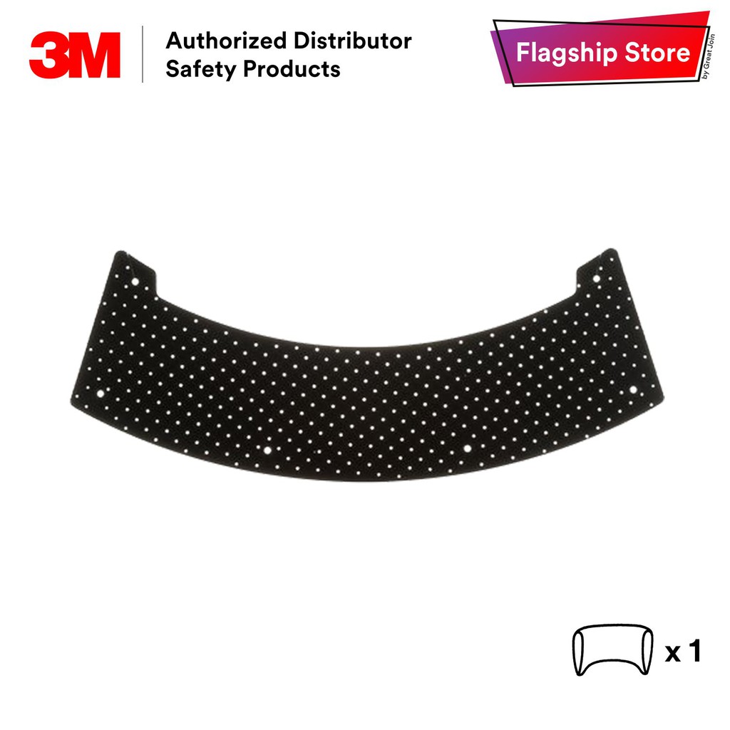 3M H-700BP Safety Helmet Replacement Brow Pad/For 3M Helmet H-700 & H ...