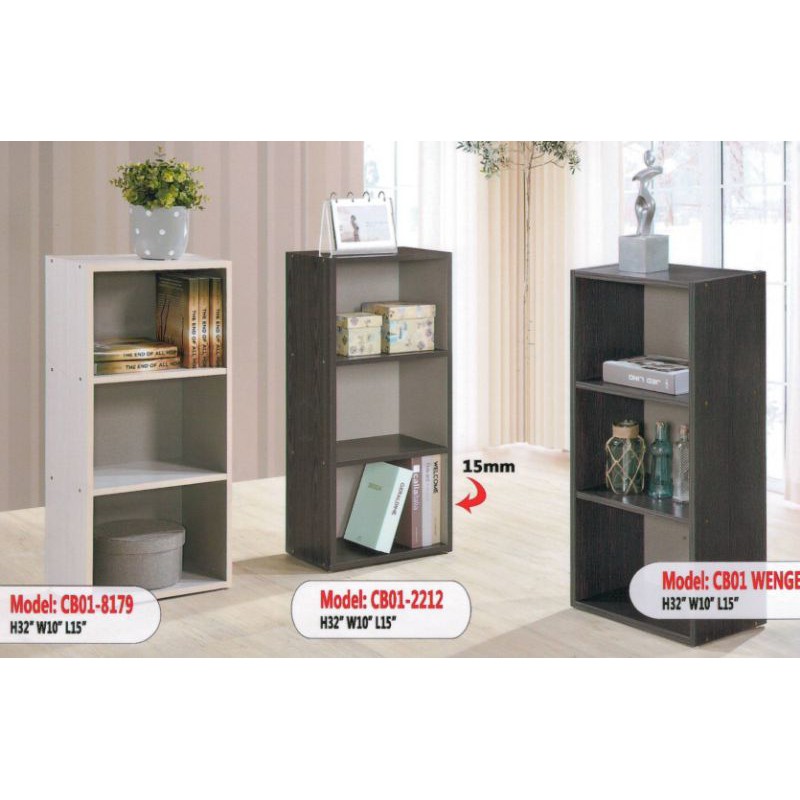 Color box 3 tier, Book shelf, Multi purpose rack -Year end sales 12.12 ...