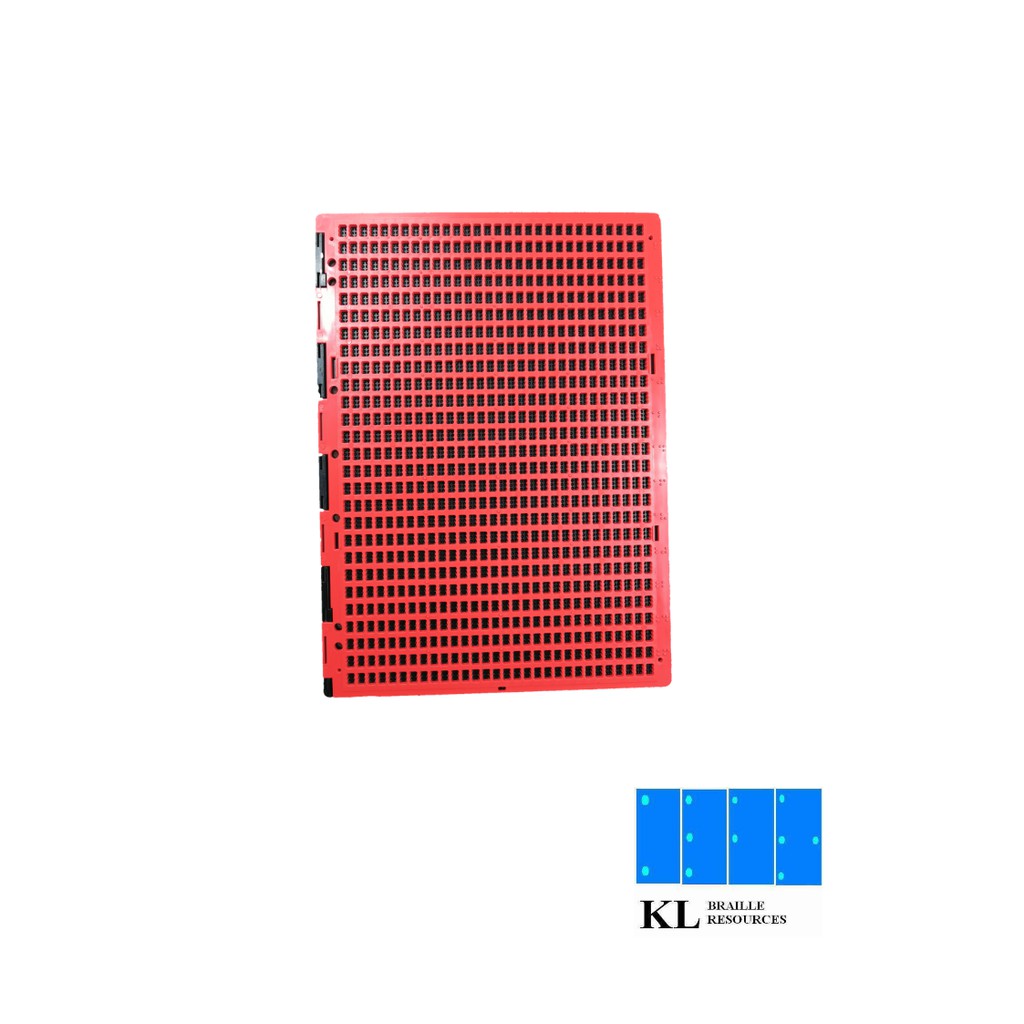 INTERPOINT BRAILLE SLATE (27 Lines, 30 Cell) | Shopee Malaysia