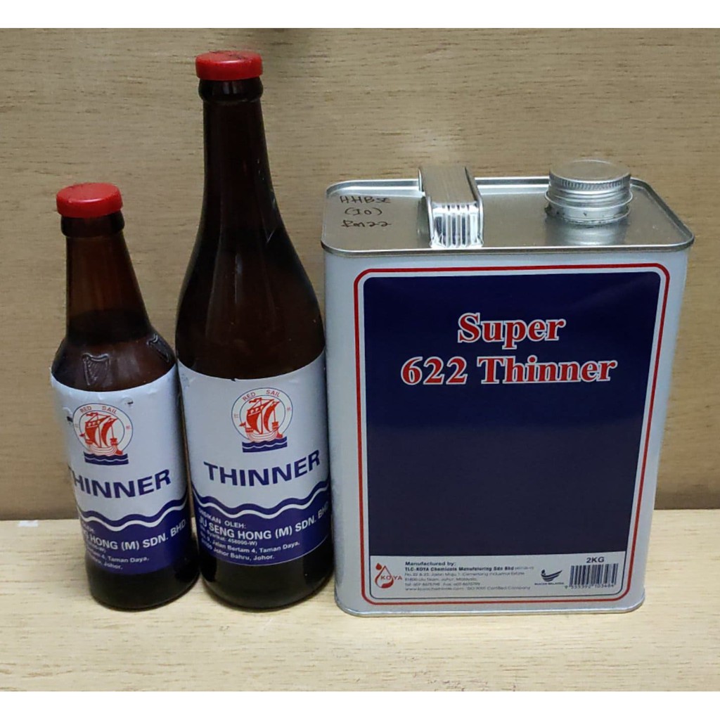 Thinner | Red Sail/Super | 622 Thinner | TLC-KOYA | 稀释剂 >Ready Stock 现货
