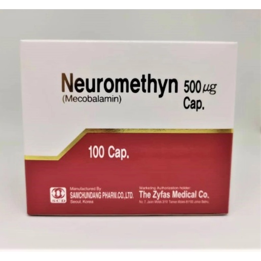 NEUROMETHYN 500 MCG CAPSULES | Shopee Malaysia