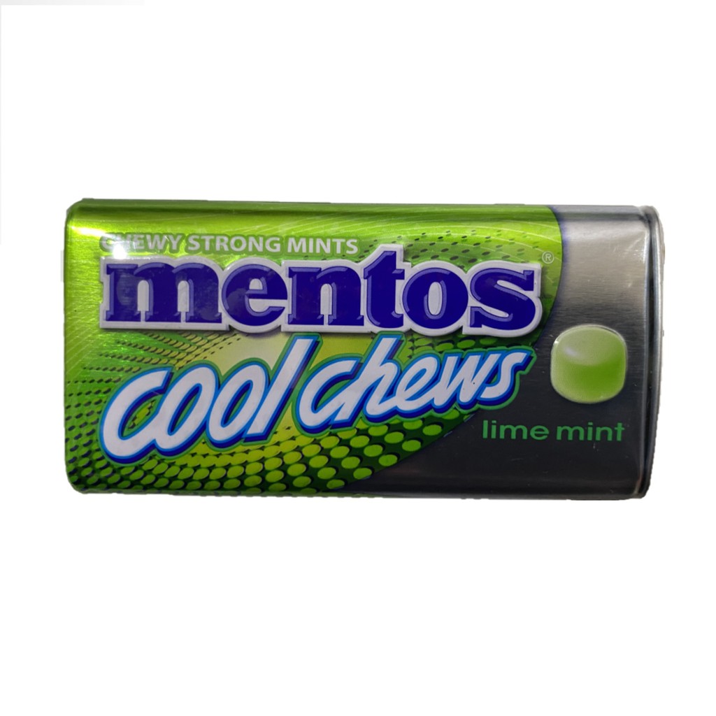 Mentos Cool Chews Tin Lime Mint 38g | Shopee Malaysia