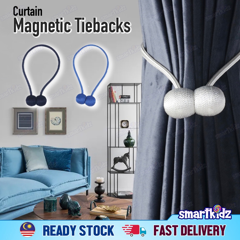 [1pcs] Curtain Magnet Tiebacks | Langsir Tirai Magnet Tiebacks Pearl ...