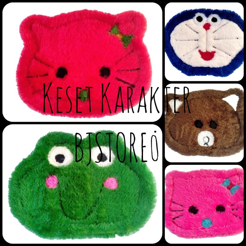 Fur Character Mat/Character Mat 1kg 8pcs | Shopee Malaysia