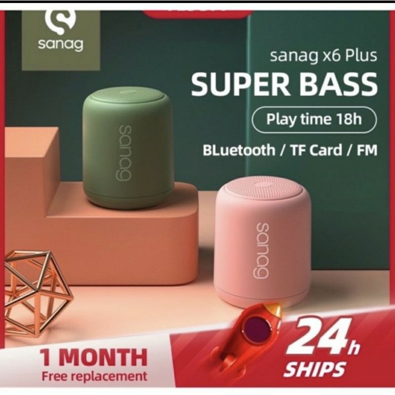 ORIGINAL SANAG X6S HIFI BLUETOOTH SPEAKER TRUE WIRELESS STEREO BLUETOOTH SPEAKER | Shopee Malaysia