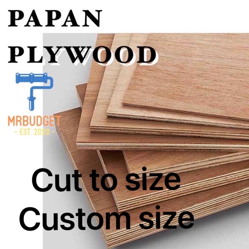 Papan Plywood solid wood cut to size /customsize | Shopee Malaysia