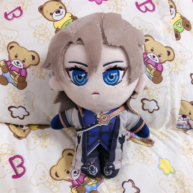 20cm Genshin Impact Doll Fischl Ning Guang Ye Lan Plush Toy Anime Eula ...