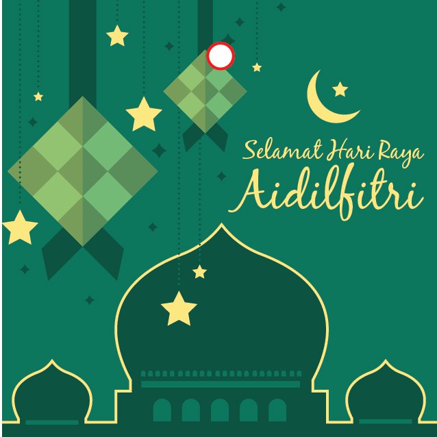 Tag Hari Raya Aidilfitri - Kad Hari Raya Aidilfitri - Tag Eid Mubarak ...