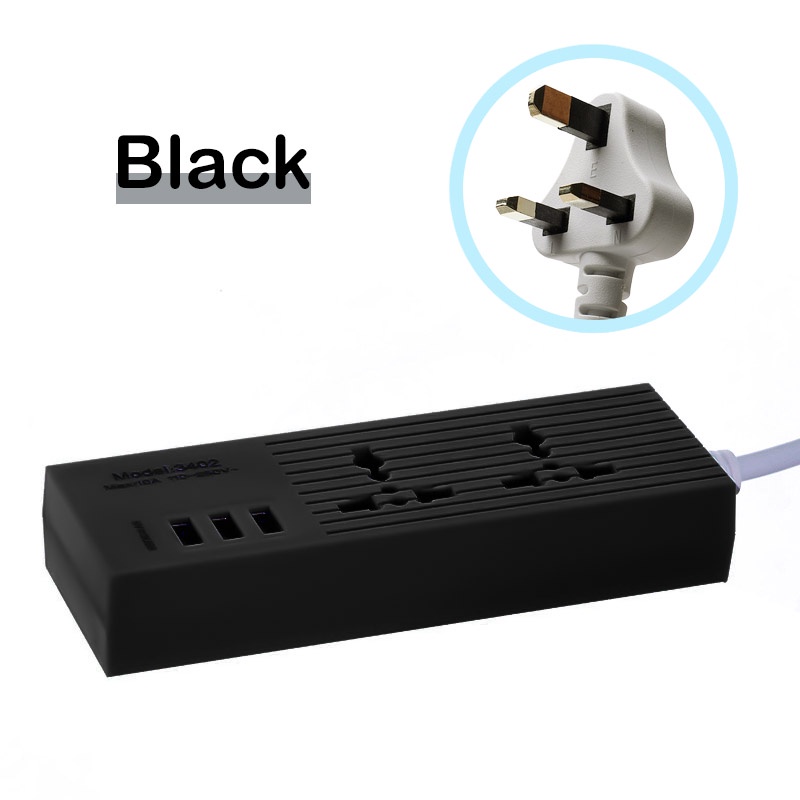 UK Extension Plug 1800W Electrical Socket Smart Extension Multifunction ...