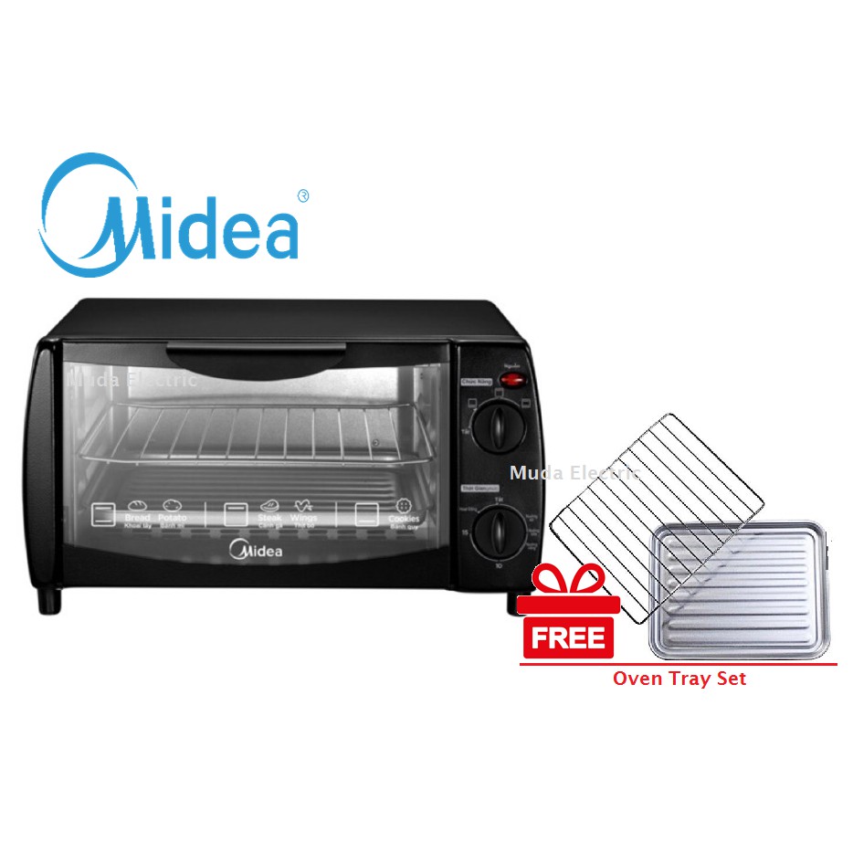 Midea 10L Electric Oven Toaster MEO-10BDW | Shopee Malaysia