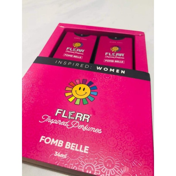💯FLERR INSPIRED PERFUME | BOMBSHELL| FOMB BELLE | EDP| 2 IN1 POCKET ...