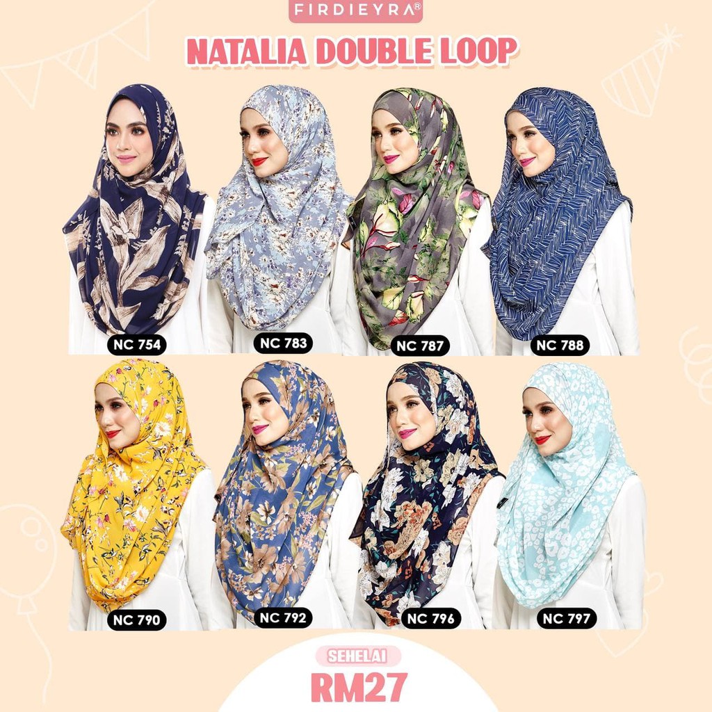 💥 HOT ITEM 💥 NATALIA DOUBLE LOOP | Shopee Malaysia