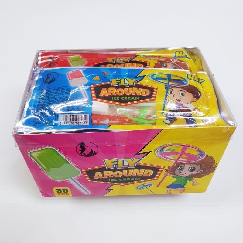 🔥FUNNY CANDY🔥 FLY AROUND ICE CREAM CANDY (30PCS x 6G) | Shopee Malaysia