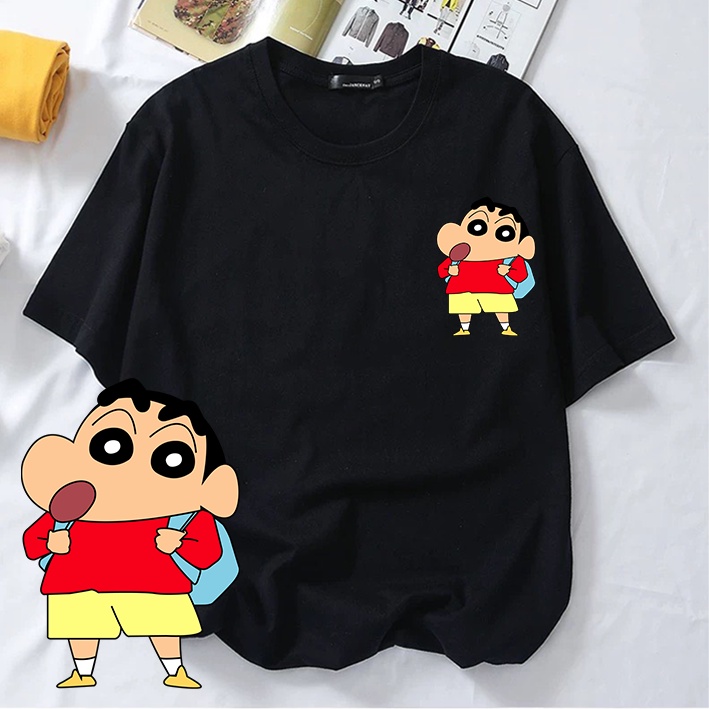 POPCLOSET SHINCHAN CRAYON SHIN CHAN T SHIRT WOMEN MEN COTTON CUTE BAJU ...