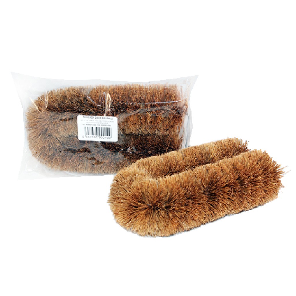 TONO PARTNER COCONUT BRUSH 6" LARGE SIZE CUCI PINGGAN Basuh Lantai ...