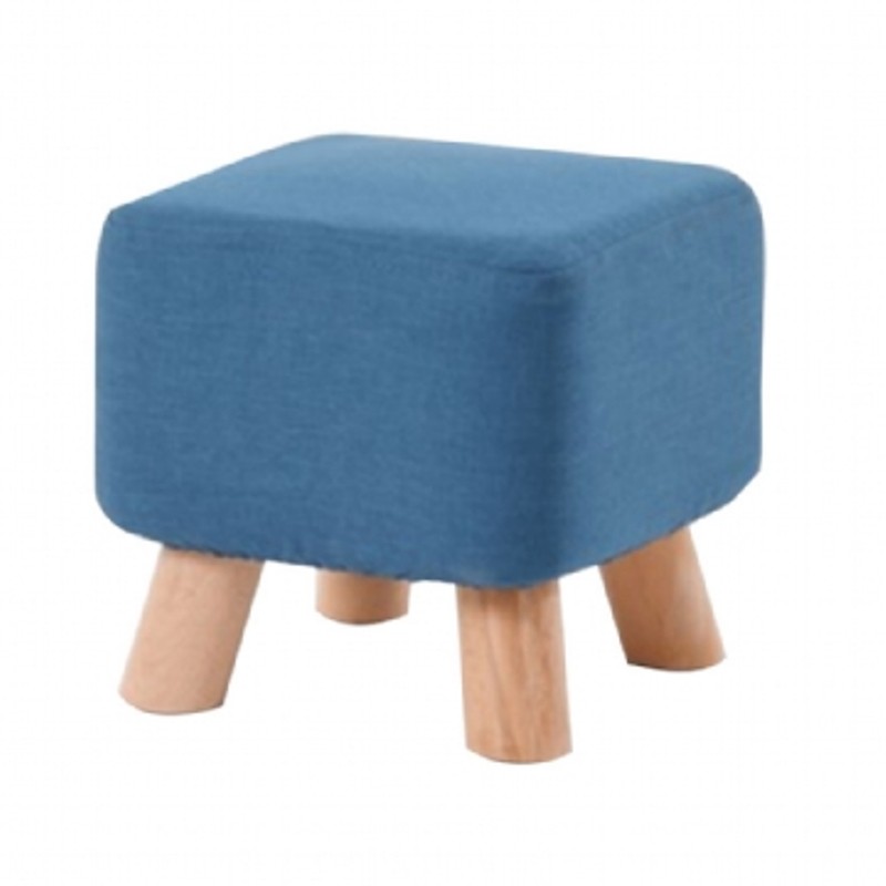4 Legged Wooden Hallway Stool (Square) | Shopee Malaysia