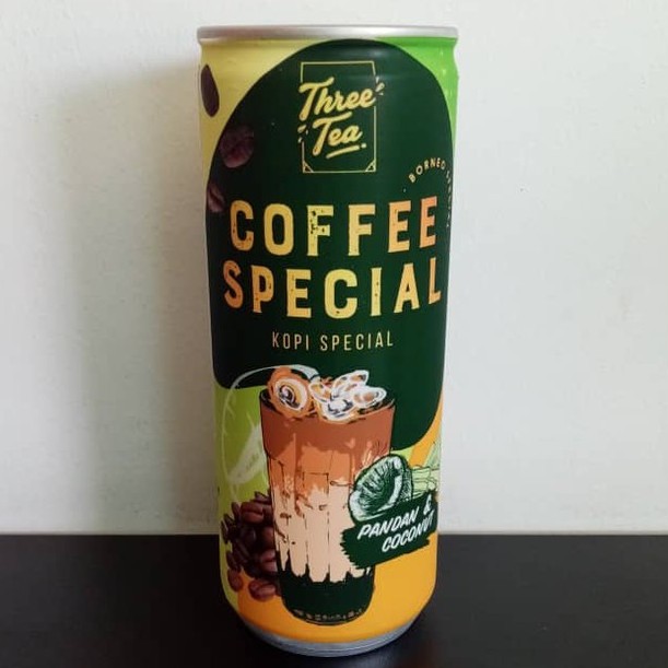 THREE TEA COFFEE SPECIAL 240ML (PANDAN) | Shopee Malaysia