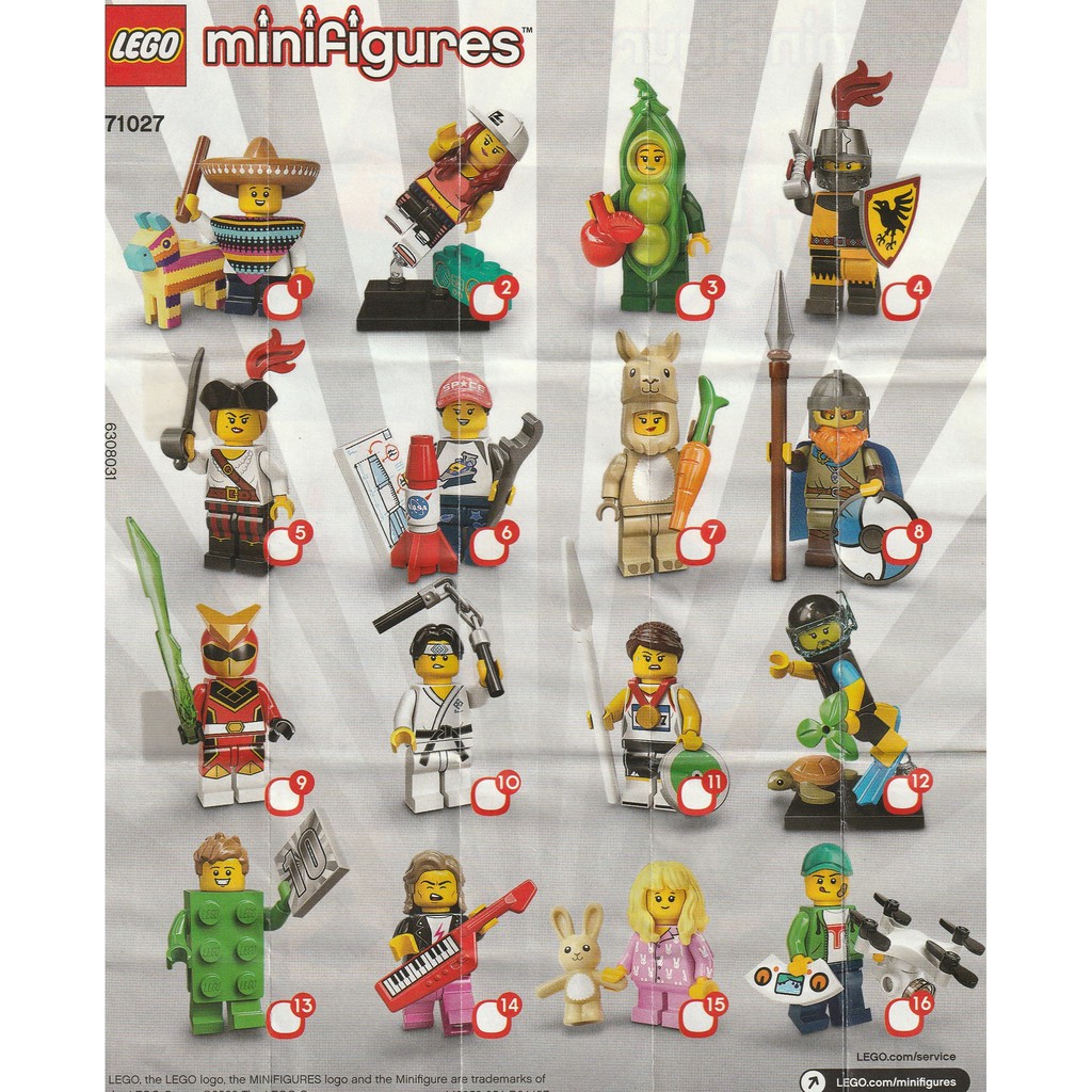 LEGO 71027 SERIES 20 COLLECTIBLES MINIFIGURES 2020 CMF LIMITED EDITION ...