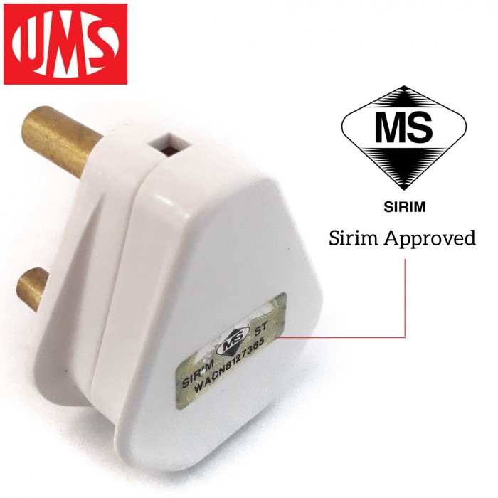 UMS 15A Plug Top (SIRIM) Kepala Plug 15A PT150R | Shopee Malaysia