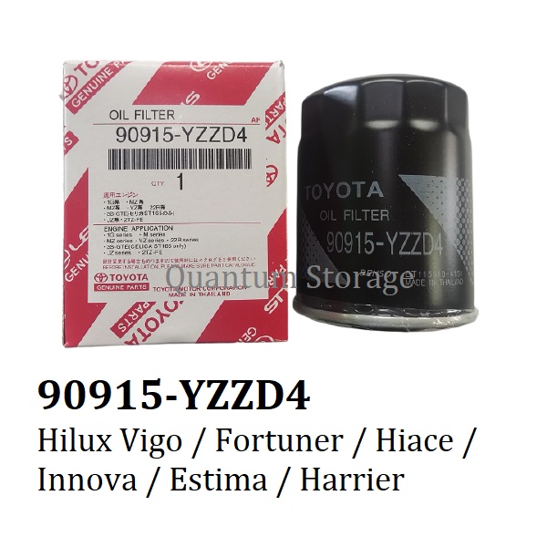 Toyota Engine Oil Filter 90915-YZZD2 YZZD4 YZZE1 YZZE2 | Shopee Malaysia