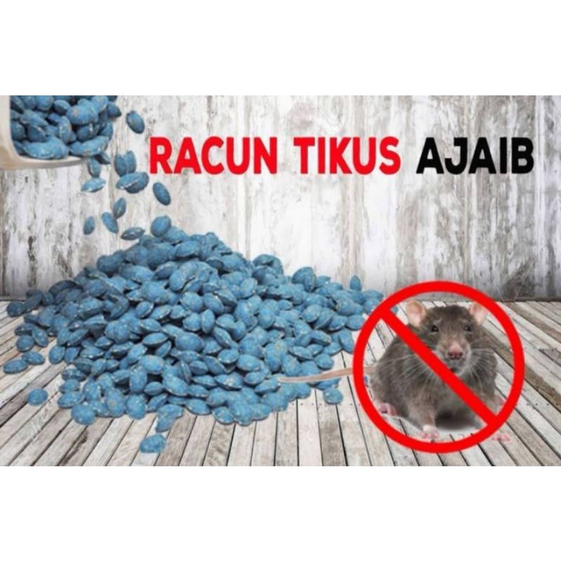 ZR5848 25Pcs Ubat Tikus 🐭 Racun Tikus 🐭 100% Berkesan(5Pack) | Shopee ...