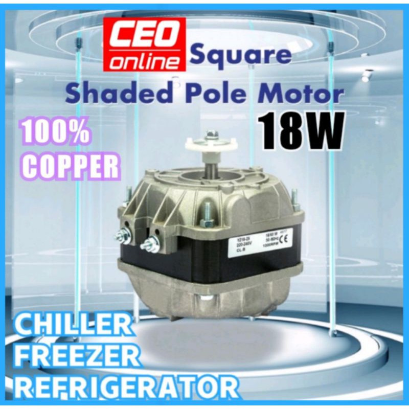 CEO 🇲🇾 Refrigerator Fan Motor Chiller Display Fan Motor Freeze Fan ...