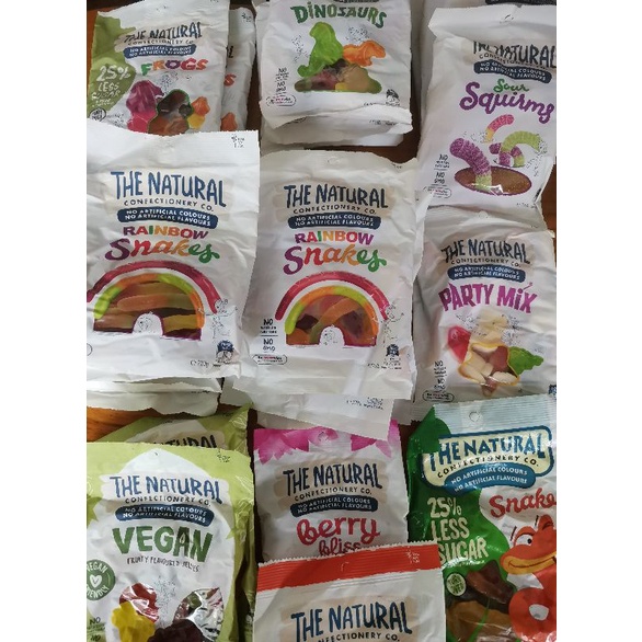 #BUY 1 FREE 1# The Natural Confectionery Co Australia Gummy Candy 200g/220g/240g/260g | Shopee ...